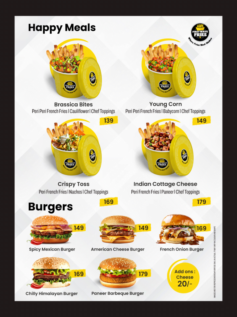 Menu – firstwavefries.com